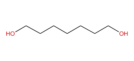The Kovats Retention Index: 1,7-Heptanediol (C7H16O2)