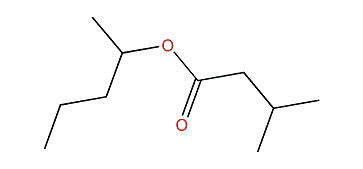 Semiochemical compound: 1-Methylbutyl 3-methylbutanoate | C10H20O2