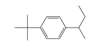 The Kovats Retention Index: 1-tert-Butyl-4-sec-butylbenzene (C14H22)