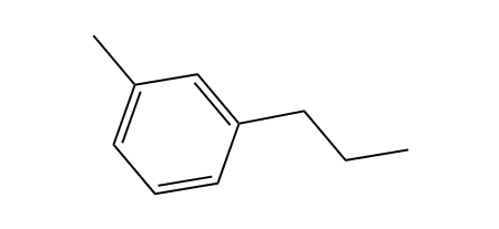 The Kovats Retention Index: 1-Methyl-3-propylbenzene (C10H14)