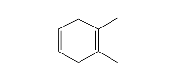 The Kovats Retention Index: 1,2-Dimethyl-1,4-cyclohexadiene (C8H12)