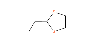 The Kovats Retention Index: 2-Ethyl-1,3-dithiolane (C5H10S2)