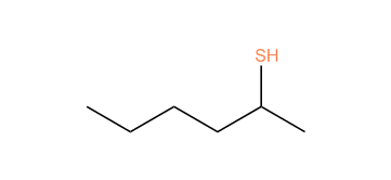 The Kovats Retention Index: 2-Hexanethiol (C6H14S)