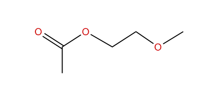The Kovats Retention Index: 2-Methoxyethanol acetate (C5H10O3)