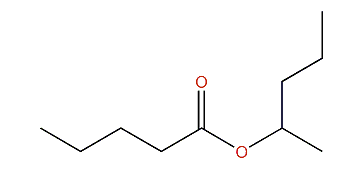 The Pherobase Floral Compound: Pentan-2-yl pentanoate (C10H20O2)