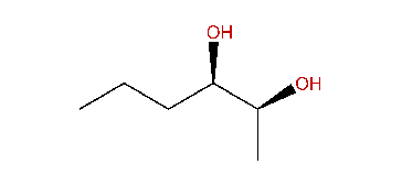 The Pherobase Synthesis - 2S3R-hexanediol | C6H14O2