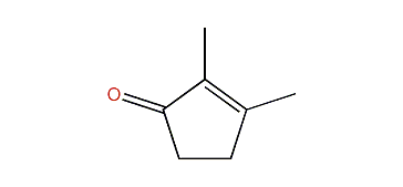 The Kovats Retention Index: 2,3-Dimethyl-2-cyclopenten-1-one (C7H10O)