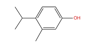 The Kovats Retention Index: 3-Methyl-4-isopropylphenol (C10H14O)