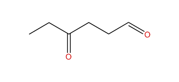 The Kovats Retention Index: 4-Oxohexanal (C6H10O2)