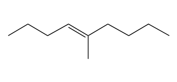 The Kovats Retention Index: 5-Methyl-4-nonene (C10H20)