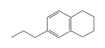 The Kovats Retention Index: 6-Propyl-1,2,3,4-tetrahydronaphthalene (C13H18)