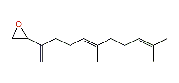 The Pherobase Floral Compound: (E,E)-2,3-Epoxy-2,6,10-trimethyl-6,9,11 ...