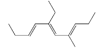 Semiochemical compound: (E,E,E)-6-Ethyl-4-methyl-3,5,7-decatriene | C13H22