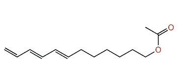 Semiochemical compound: (E,E)-7,9,11-Dodecatrienyl acetate | C14H22O2
