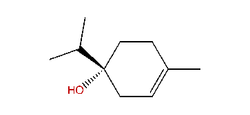 Semiochemical compound: (R)-1-Isopropyl-4-methyl-3-cyclohexen-1-ol | C10H18O