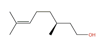 The Pherobase Synthesis - S-citronellol | C10H20O