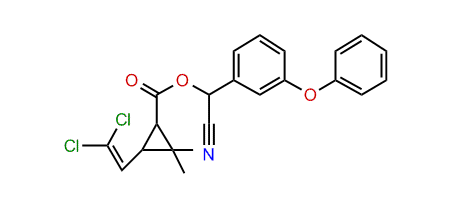 The Kovats Retention Index: Alphamethrin (C22H19Cl2NO3)