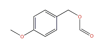 The Kovats Retention Index: 4-Methoxybenzyl formate (C9H10O3)