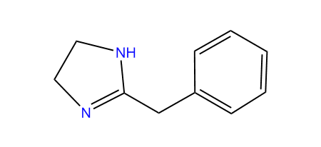 The Kovats Retention Index: 2-Benzyl-4,5-dihydro-1H-imidazole (C10H12N2)