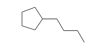 The Kovats Retention Index: Butylcyclopentane (C9H18)