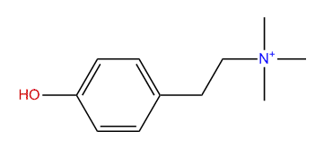Semiochemical compound: Candicine | C11H18NO+