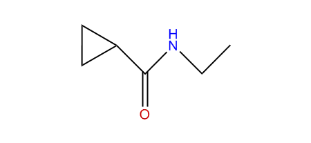 The Kovats Retention Index: N-Ethylcyclopropanecarboxamide (C6H11NO)