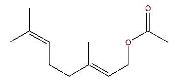 The Kovats Retention Index: (E)-3,7-Dimethyl-2,6-octadienyl acetate ...