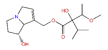 Semiochemical compound: Heliotrine | C16H27NO5