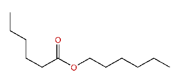 Semiochemical compound: Hexyl hexanoate | C12H24O2