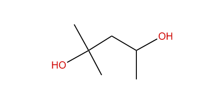 The Kovats Retention Index: Hexylene glycol (C6H14O2)