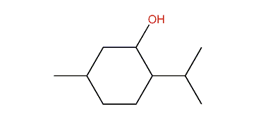 The Kovats Retention Index: trans-1,3, cis-1,4-Menthol (C10H20O)