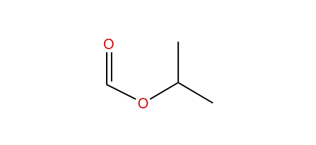 Plant Compound: Isopropyl formate | C4H8O2)
