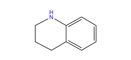 The Kovats Retention Index: 1,2,3,4-Tetrahydroquinoline (C9H11N)