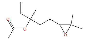 Semiochemical compound: 5-(3,3-Dimethyloxiran-2-yl)-3-methylpent-1-en-3 ...
