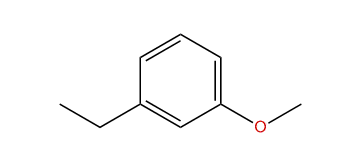 The Kovats Retention Index: 3-Ethylanisole (C9H12O)