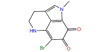 Semiochemical compound: Makaluvone | C11H9BrN2O2