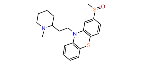 The Kovats Retention Index: Mesoridazine (C21H26N2OS2)
