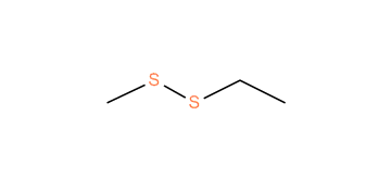 The Kovats Retention Index: Methyl ethyl disulfide (C3H8S2)