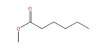 Semiochemical compound: Methyl hexanoate | C7H14O2
