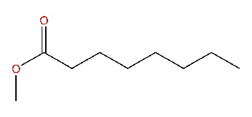 The Kovats Retention Index: Methyl octanoate (C9H18O2)