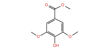 The Kovats Retention Index: Methyl syringate (C10H12O5)