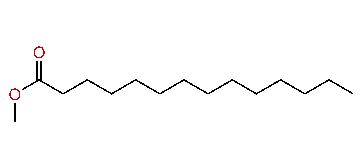 Semiochemical compound: Methyl tetradecanoate | C15H30O2