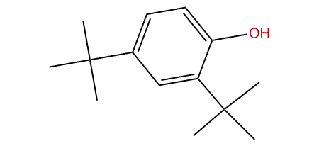 Semiochemical compound: Phenol-2,4-bis-(1,1 dimethylethyl) | C14H22O
