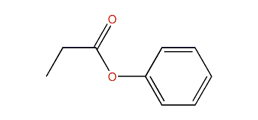 Semiochemical compound: Phenyl propionate | C9H10O2