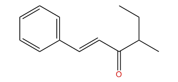 Semiochemical compound: 4-Methyl-1-phenyl-1-hexen-3-one | C13H16O