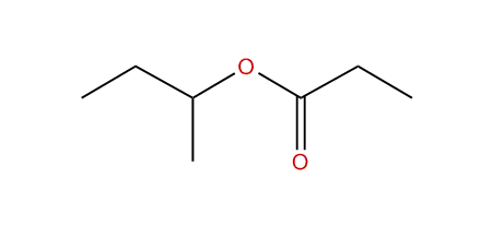 Butyl Propionate Structure