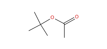 The Kovats Retention Index: tert-Butyl acetate (C6H12O2)