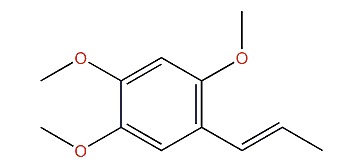 Semiochemical compound: (E)-1,2,4-Trimethoxy-5-(1-propenyl)-benzene ...