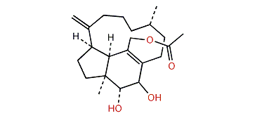 Semiochemical compound: Trinervi-2b,3a,17-triol-17-O-acetate | C22H34O4